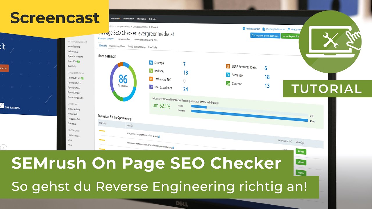 SEMrush On Page SEO Checker: So geht Reverse Engineering mit System ...
