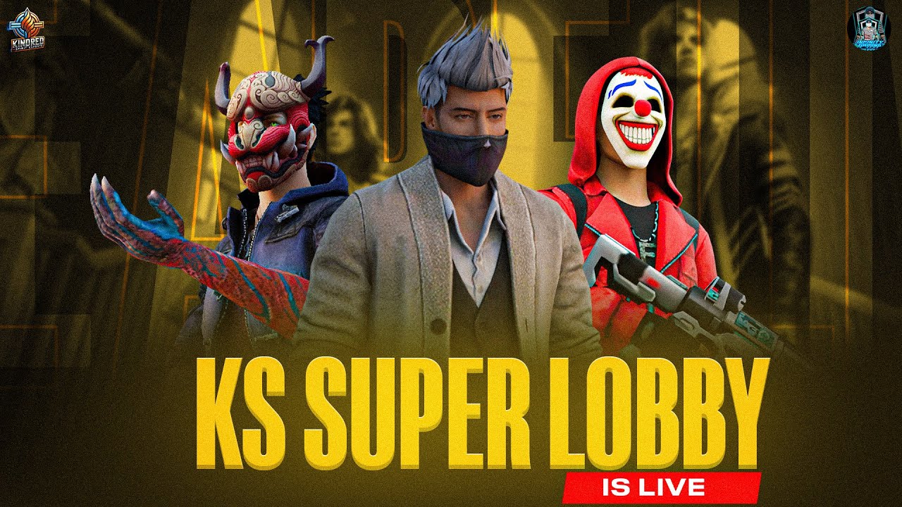 KS SUPER LOBBY LIVE 9 PM PAID SCRIMS || TOTALLY NEW FORMATS AND RULES ⚡ ...