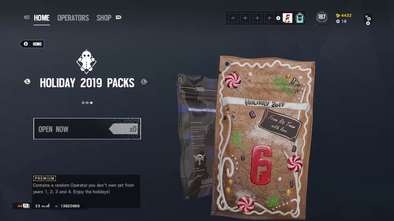 Christmas Pack 2019 Rainbow Six. Siege - YouTube