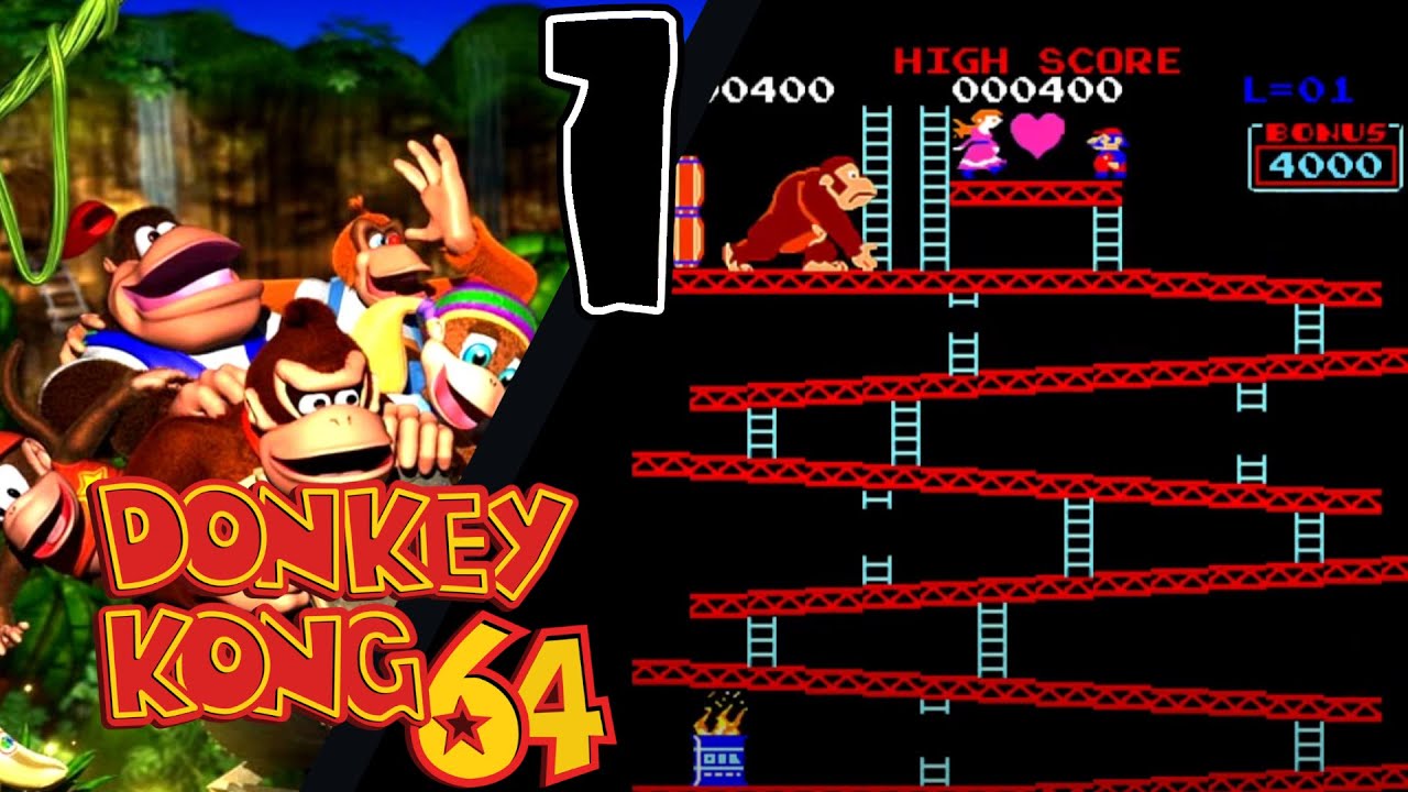 Donkey Kong 64 (Tag Anywhere) | Long Play 1 of 3 - YouTube