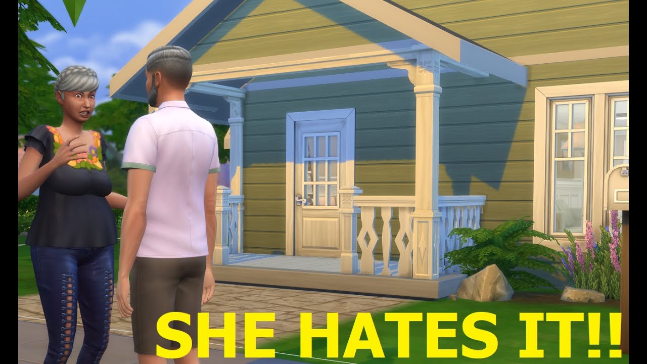 Elderly Couple Home | The Sims 4 - YouTube