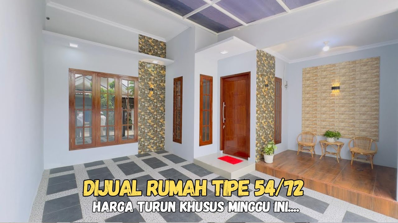 DiJual Rumah Modern Tipe 54/72 Harga Turun Khusus Minggu Ini Perum ...