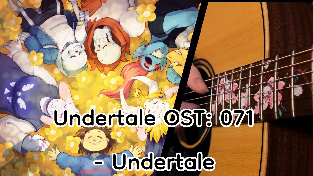 Undertale OST: 071 "Undertale" guitar cover (Justin Ly arr.) - YouTube