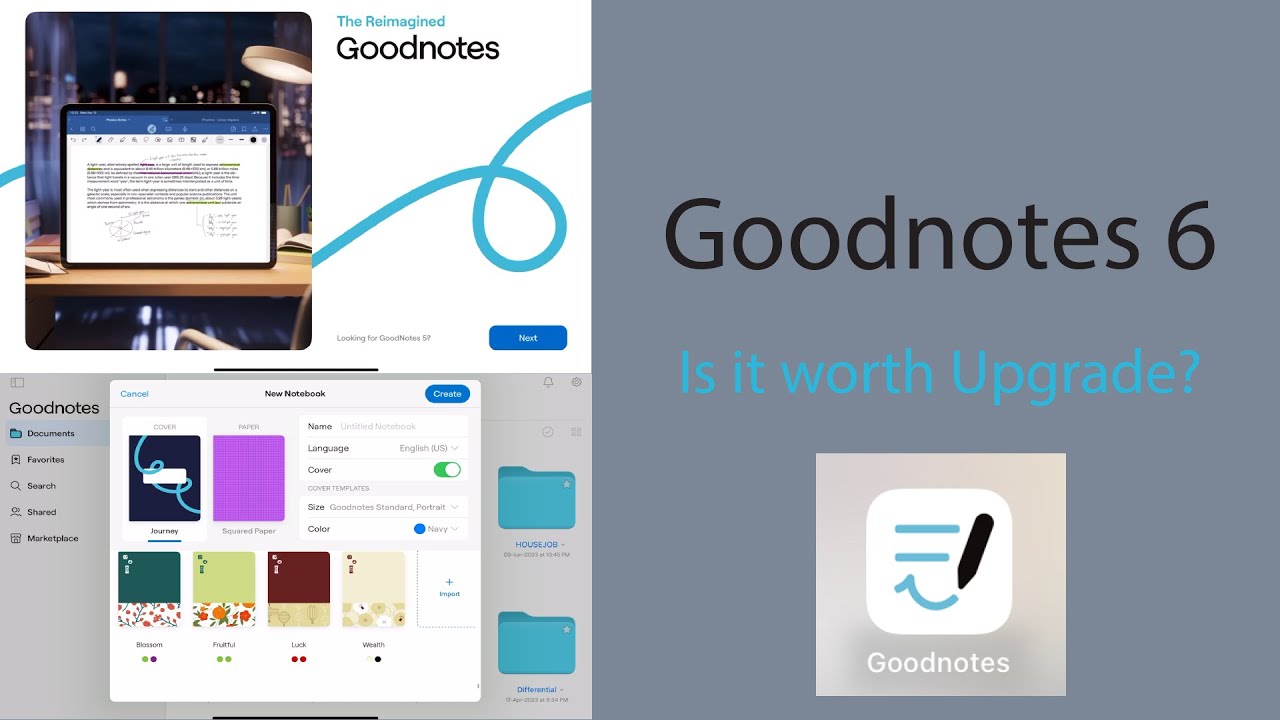 Goodnotes 6 – Notes Reimagined | Is it worth the Update? - YouTube