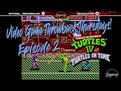 Video Game Throwback Thursday: Teenage Mutant Ninja Turtles 4: Turtles In Time