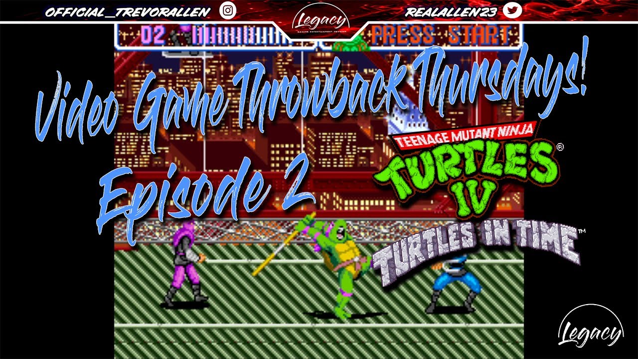 Video Game Throwback Thursday: Teenage Mutant Ninja Turtles 4: Turtles ...