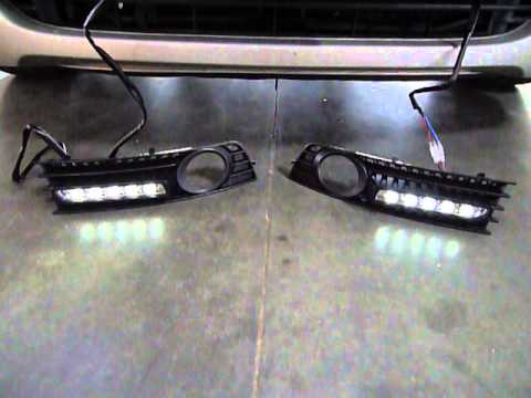 DRL LED DEMONSTRATION - YouTube