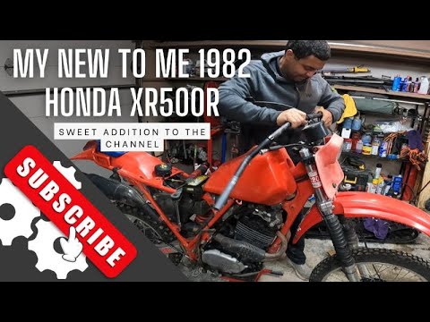 Honda XR500R - My New to Me 1982 Dirt Bike!!! - YouTube