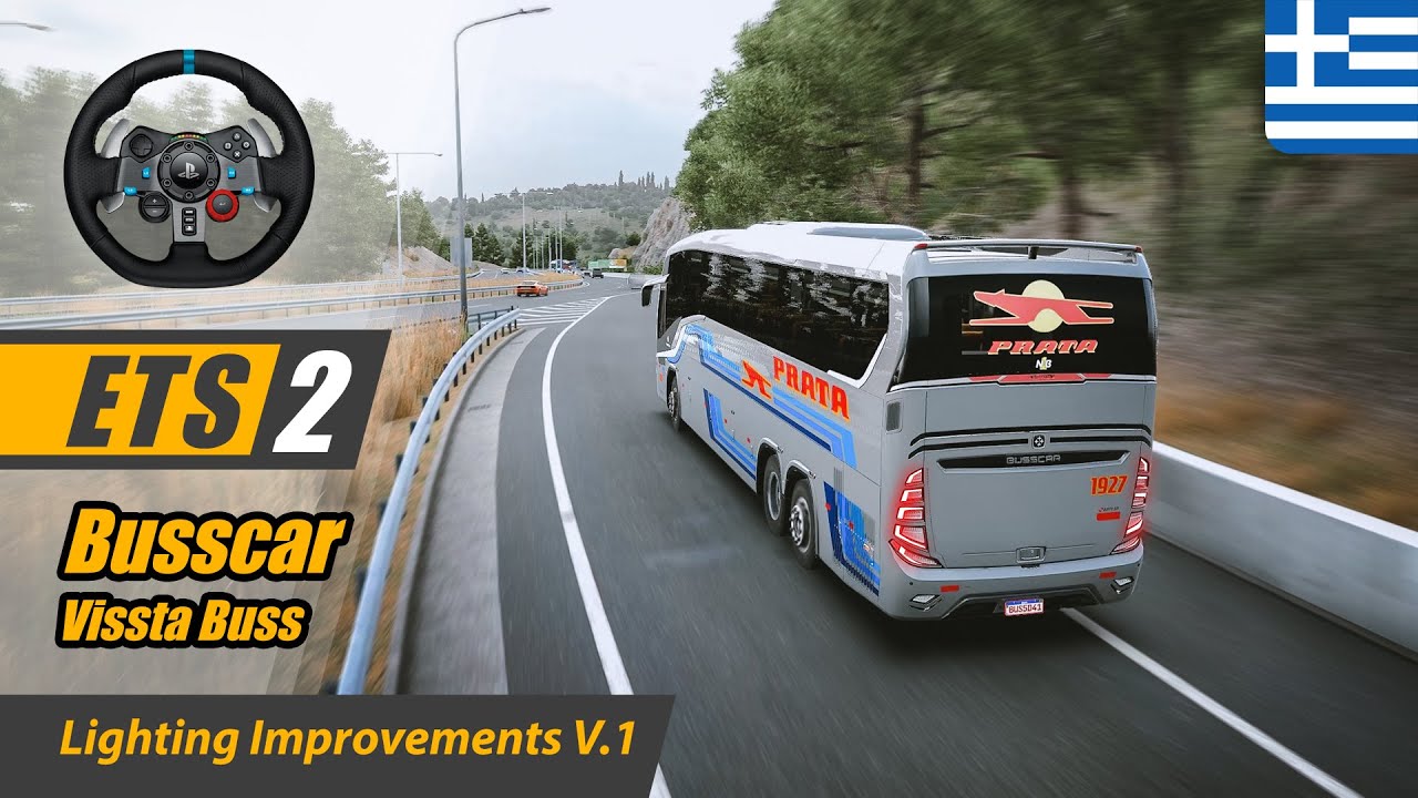 🚍 ETS2 | Ultra Realistic Graphics Mod by Snowymoon | Busscar Vissta Bus ...