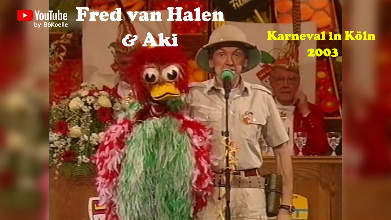Fred van Halen & Aki - Karneval in Köln 2003 - YouTube
