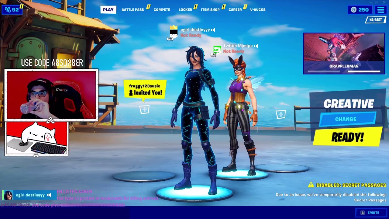 ABSORBER MEETS ANGRY KAREN IN FORTNITE (things got heated) (read ...