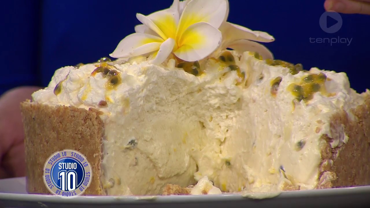 Passionfruit Cheesecake w/ Craig Bennett | Studio 10 - YouTube