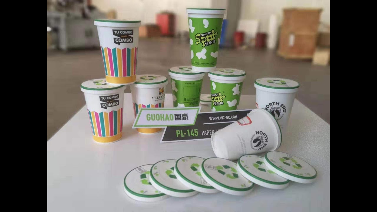 High Advanced Paper Glass Cup Machine with Good Quality - YouTube