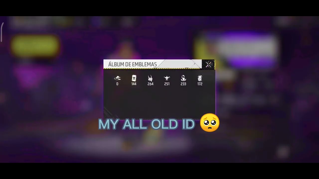 My All old game id 🥺🥺 - YouTube
