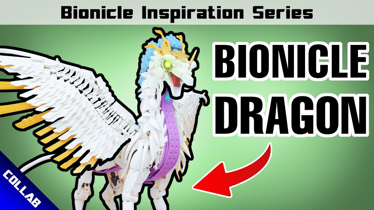 EPIC LEGO DRAGON - Bionicle Inspiration Series - Zodiac (Collab ...