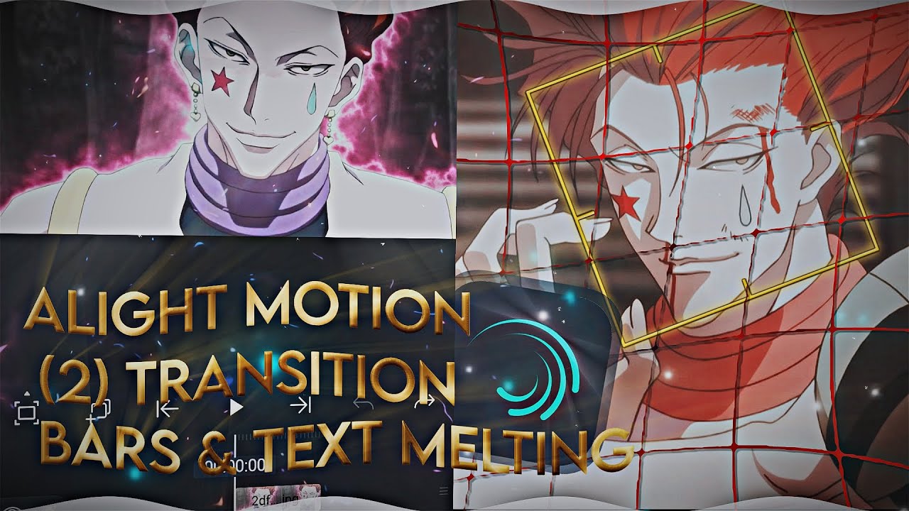 شرح انتقالين - بارز - ذوبان النص -في لايت موشن ALIGHT MOTION TUTORIAL 2 TRANSITION-BARS-TEXT ...