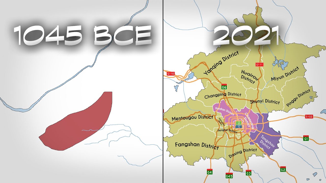 The History of Beijing: Every Year - YouTube