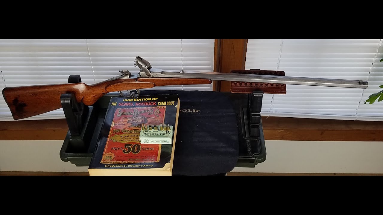 1899 Flobert rifle. .32 rim fire, Gary J - YouTube