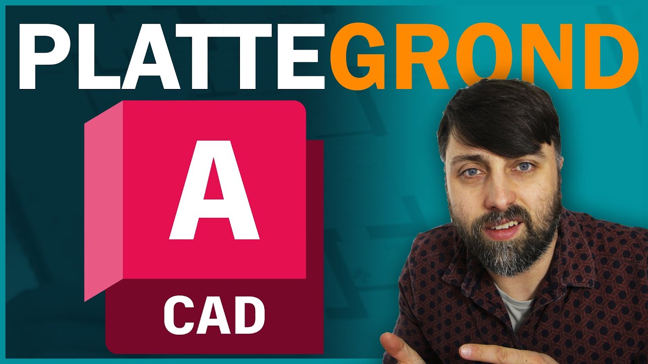 Snel plattegrond tekenen in AutoCAD (beginnersniveau) - YouTube
