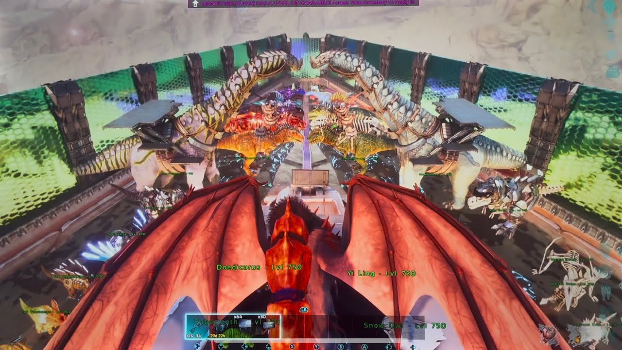 HOW TO SUMMON IN ALL THE DINOS ON ARK ASCENDED EXTINCTION MAP! #ark # ...