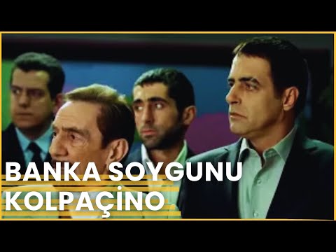 KOLPAÇİNO BOMBA: BANKA SOYGUNU SAHNESİ | Türk Komedi Filmi Sahneleri