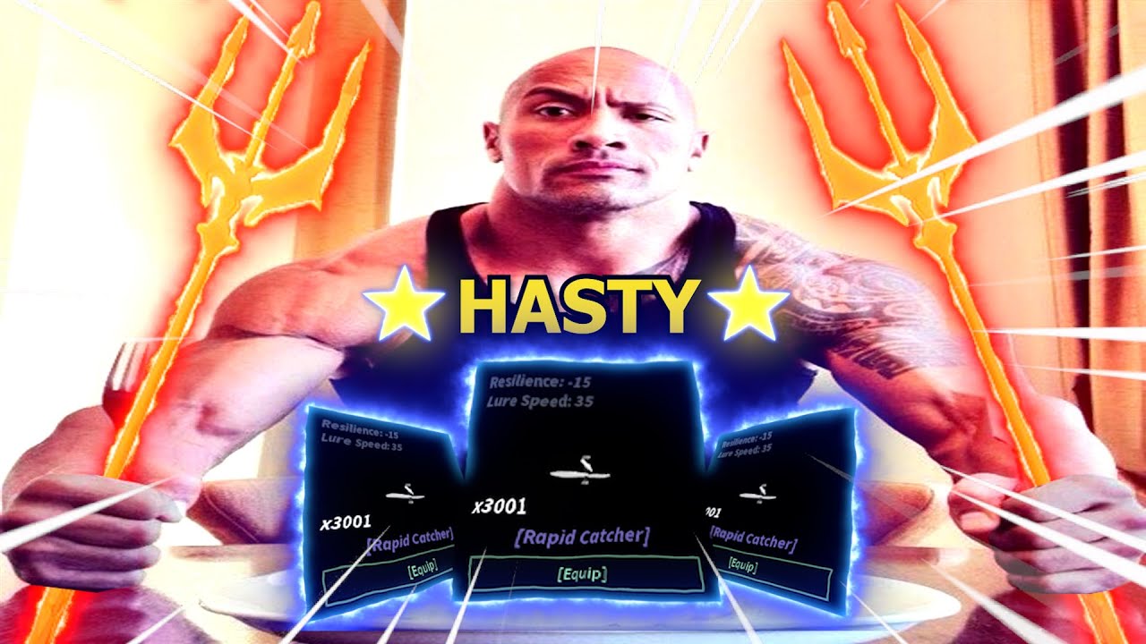 TRIDENT ROD + HASTY + RAPID CATCHER = INSTANT CATCHER 🔥 - YouTube