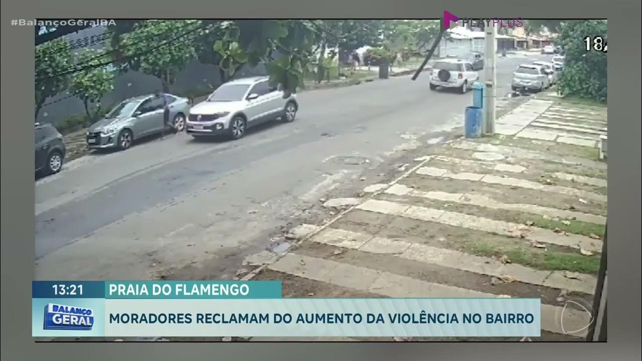 Moradores da Praia do Flamengo (BA) reclamam do aumento da violência - YouTube