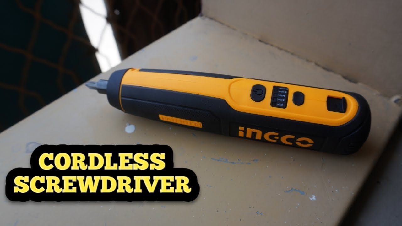 screwdriver||cordless screwdriver||ingco tools||tools reviewer||screw ...