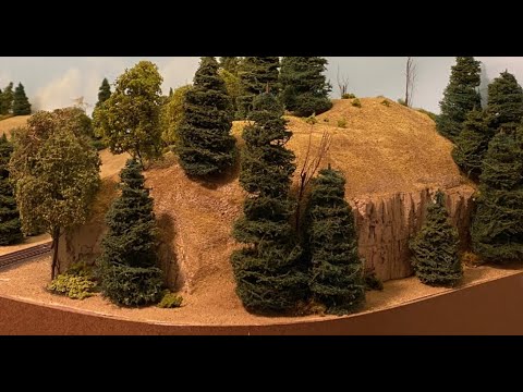 Make HO Scale Pine Trees Quick and Cheap! - YouTube