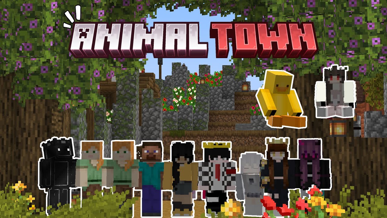 Cùng bầy động vật chơi sever siêu bất ổn?! | Animal Town - YouTube