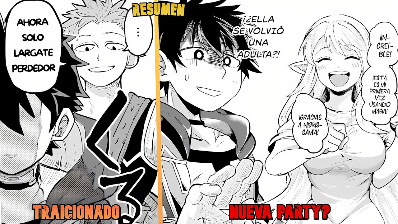 💀Es EXPULSADO de Su Grupo de Rango S, Pero ENCUENTRA DOS CHICAS que lo ...