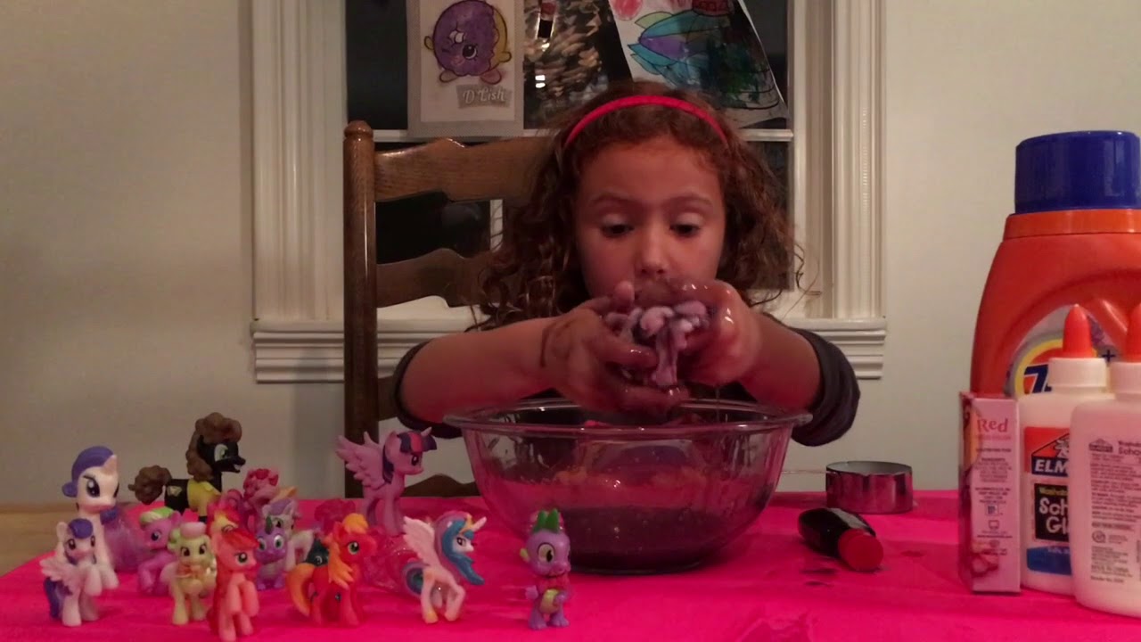 My Little Pony Slime Tutorial - YouTube