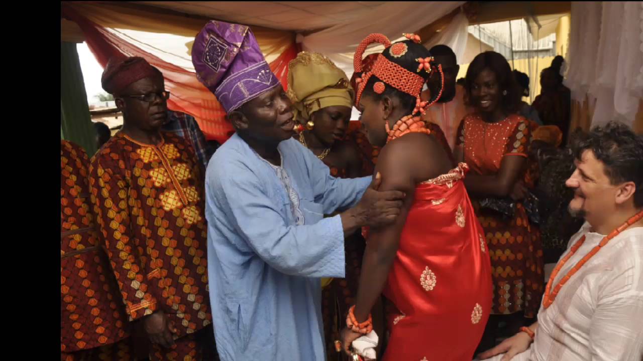 Edo Bini Traditional marriage - YouTube