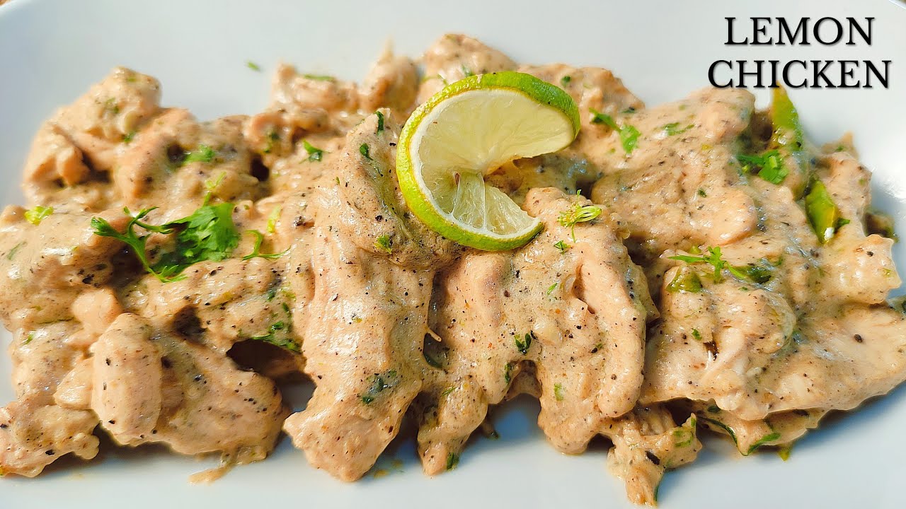 LEMON PEPPER CHICKEN RECIPE | Easy Nimbu Murgi | Chicken Starter - YouTube