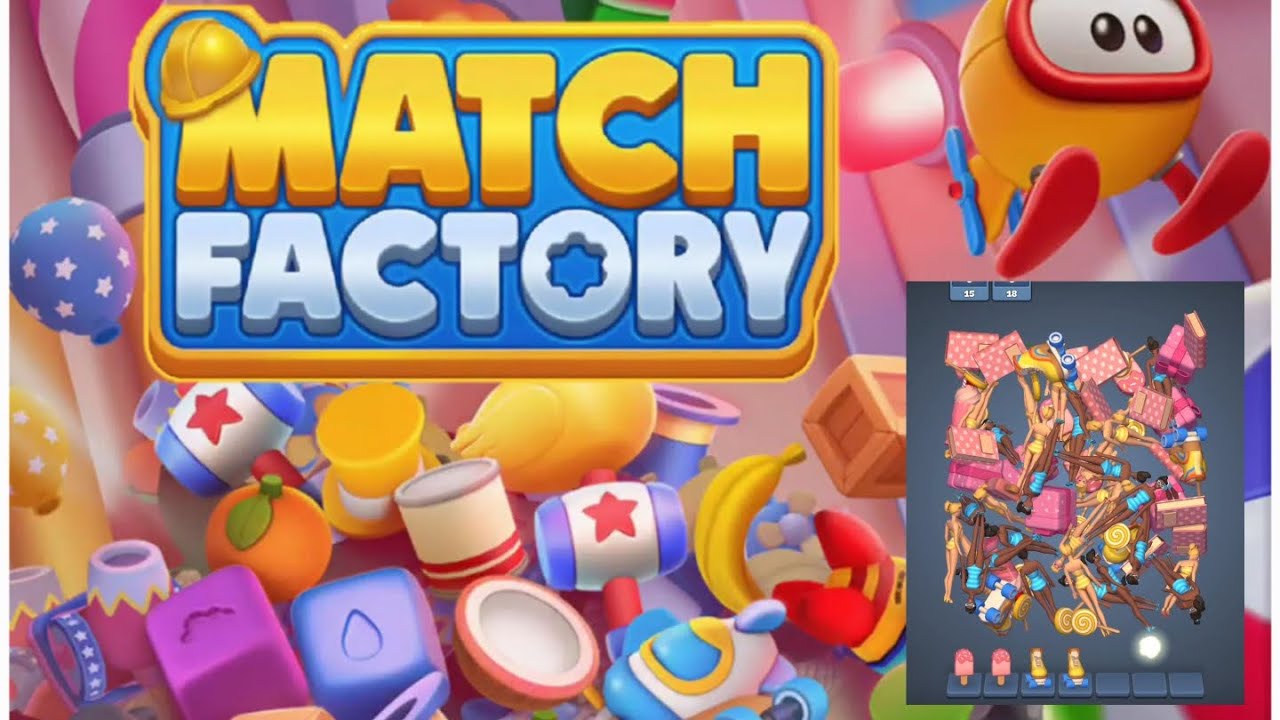 Match Factory Gameplay/ Fun Play Levels 2-16 (This Fun Hits Differently ...