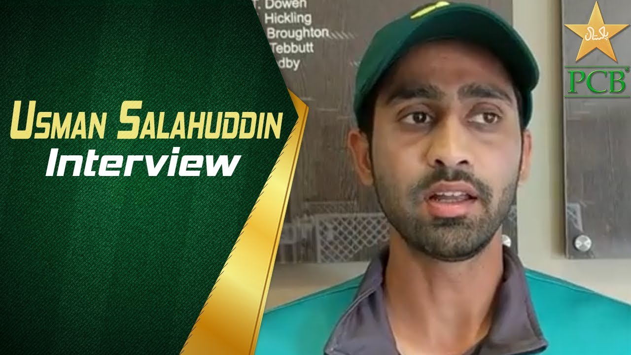 Usman Salahuddin Interview at Leicestershire | PCB - YouTube
