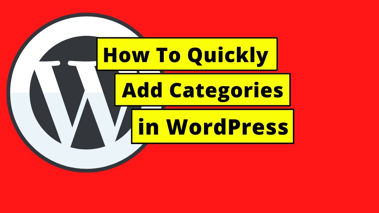 How To Quickly Add Categories To A Post In WordPress YouTube how-to-quickly-add-categories-to-a-post-in-wordpress-youtube