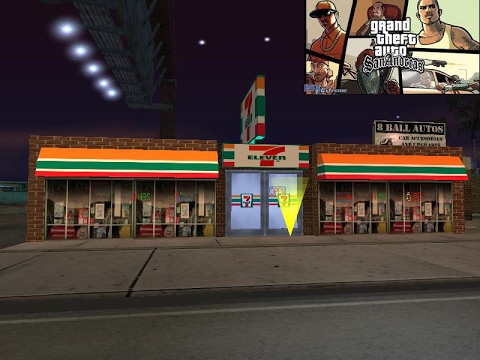 MOD GTA SAN--MOD 7- ELEVEN - YouTube