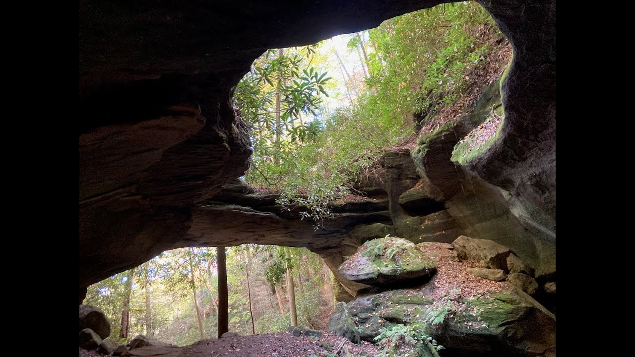 Red Byrd Arch from Copperas Bridge Red River Gorge Kentucky Cliffty ...