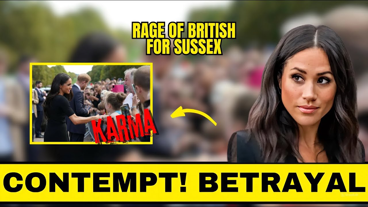 MEGHAN HITS KARMA!! - BLUSHING REASON why Sussex always has BAD LUCK no ...