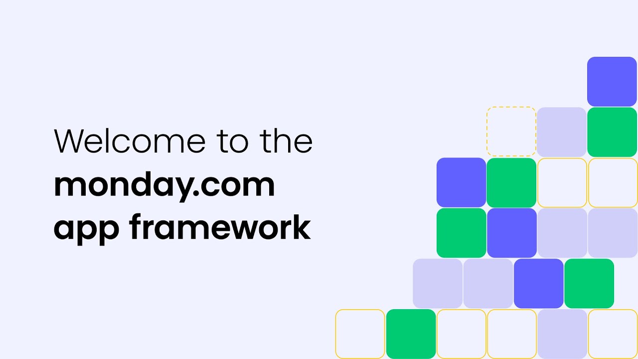 Elevate your apps: major update to the monday.com app framework - YouTube