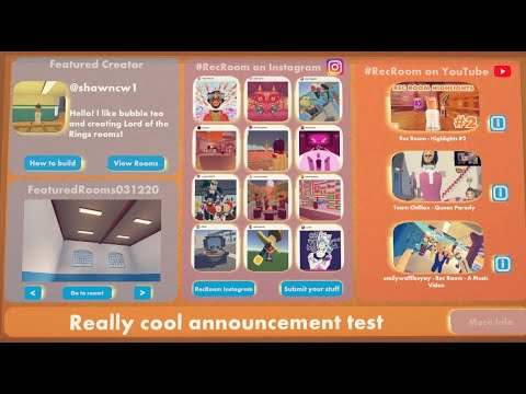 Rec Room accidentally released a Dev build!??! - YouTube