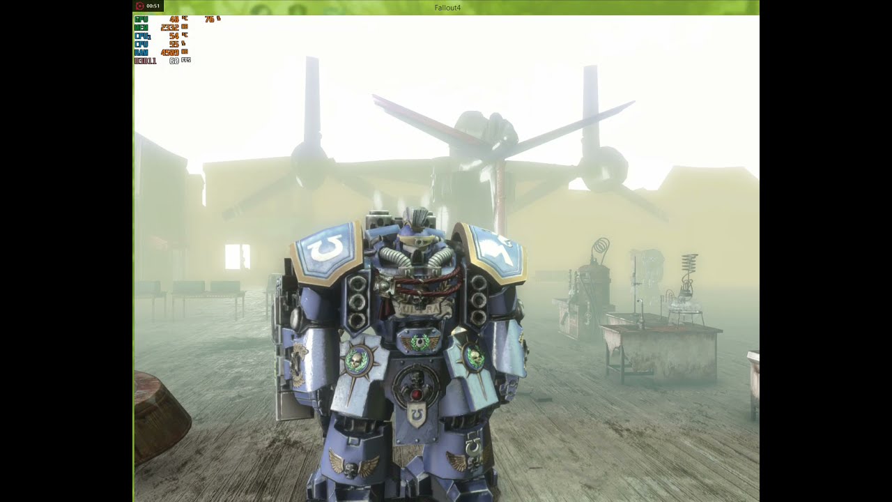 FALLOUT 4 - Ultramarine Centurion - YouTube