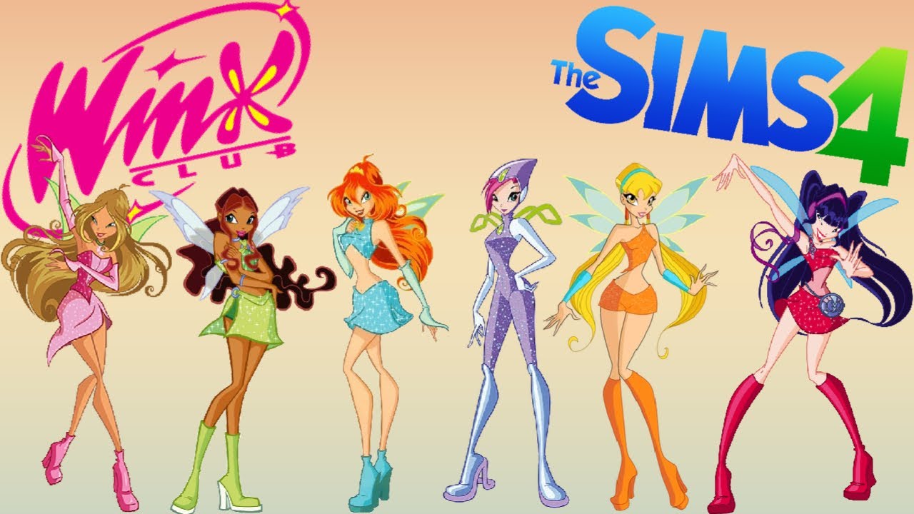 Making The Winx Club As Sims - YouTube