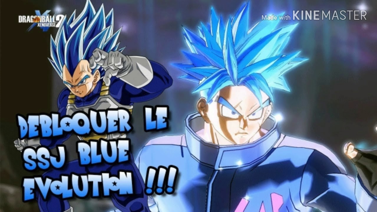 Como conseguir el ssj blue y ssj blue evolution - YouTube