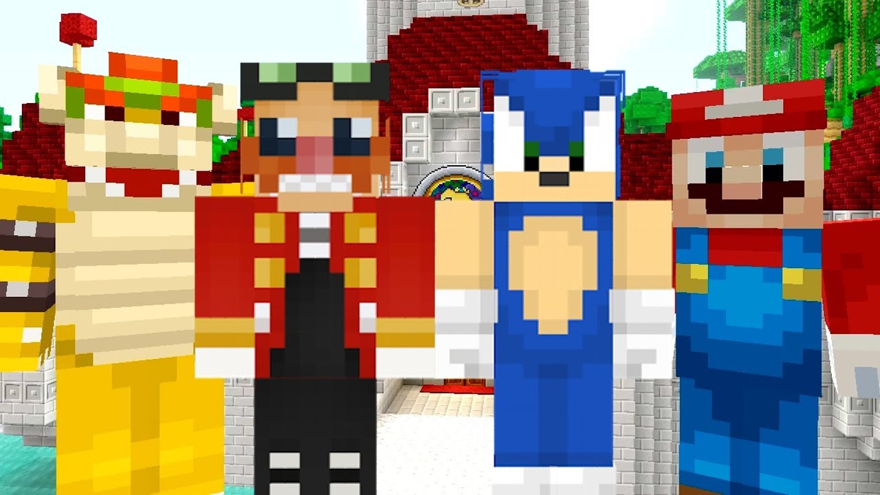 SONIC + MARIO VS EVIL! [EGGMAN!] - Super Mario Series - (Minecraft ...