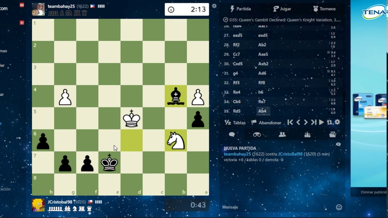 Reto de los 1700 #1 Chess.com - YouTube