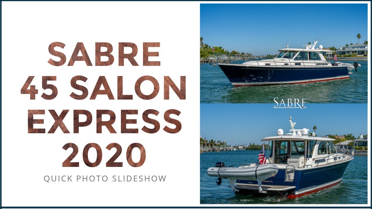 Sabre 45 Salon Express 2020 Model Photo Slideshow Tour - YouTube