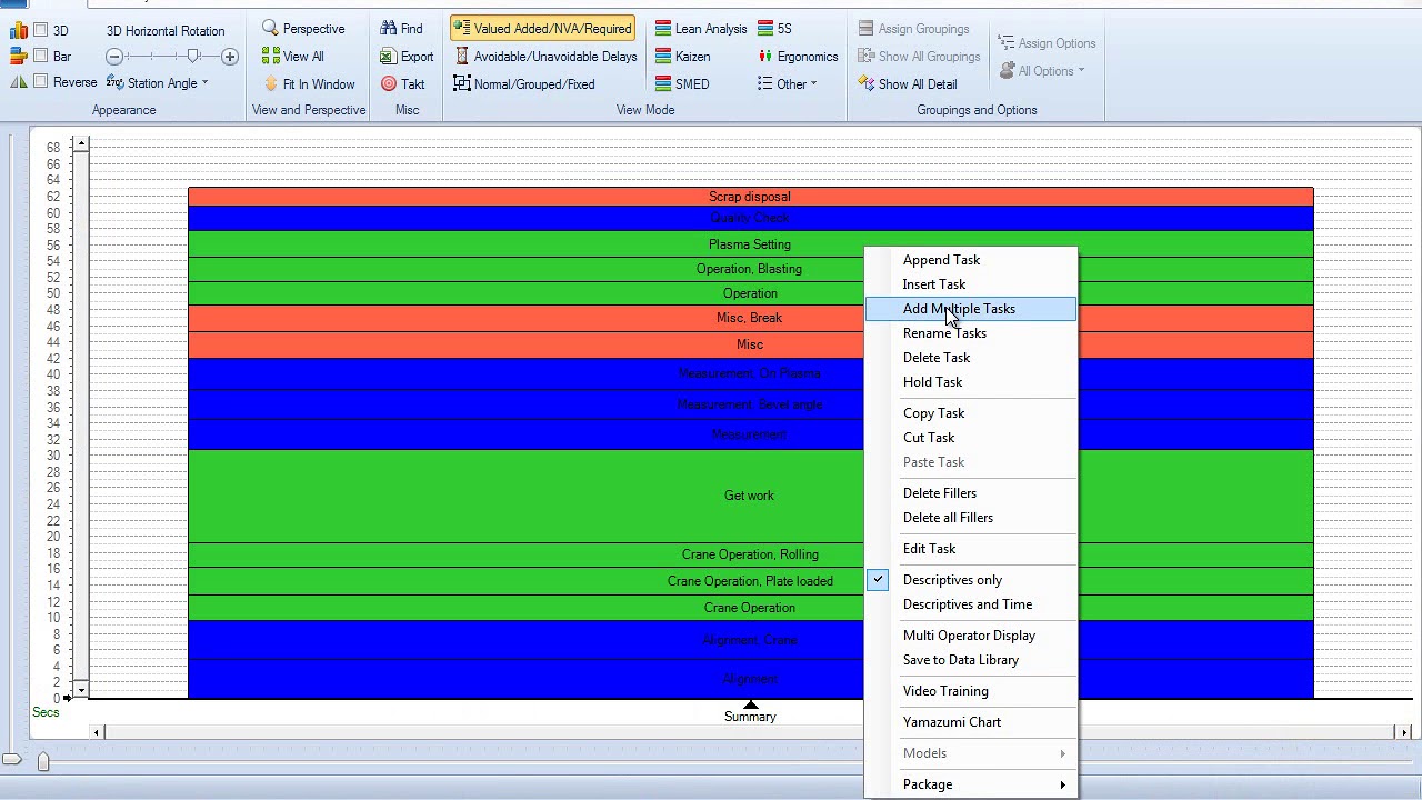 Sending Summarized Time Study Data to Process Analysis - YouTube