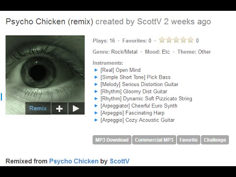 Musicshake song - Psycho Chicken (remix) http://eng.musicshake.com ...